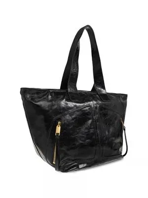 ALLSAINTS Leather Tote Bag - Black