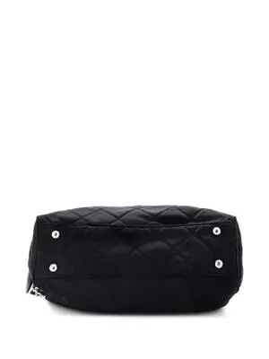 Prada Chain Quilted Tessuto Medium Shoulder Bag