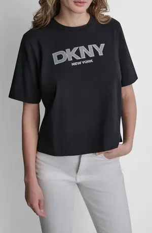 Dkny Straight Hem T-shirts For Women