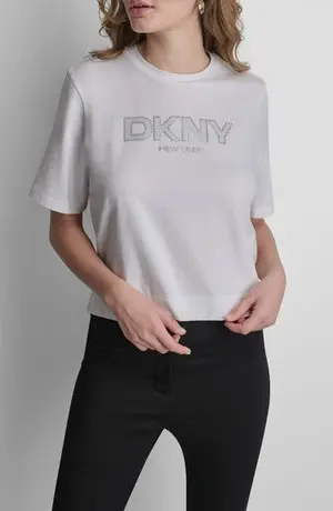 Dkny Boxy T-shirts For Women
