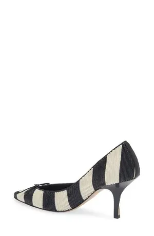 Jacquemus Les Escarpins Tourni Pointed Toe Pumps - White