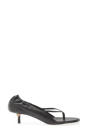 Jacquemus Les Sandales Kitten Heel Sandal - Black