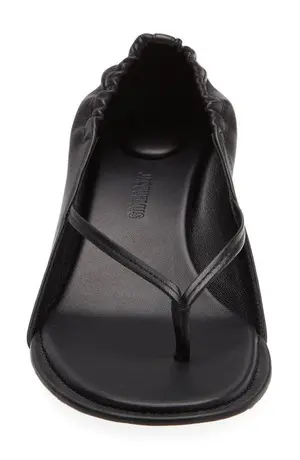 Jacquemus Les Sandales Kitten Heel Sandal - Black