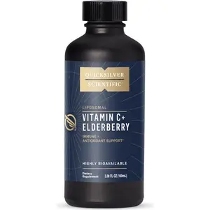 QUICKSILVER SCIENTIFIC Liposomal Vitamin C And Elderberry Liquid Supplement - None