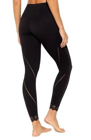 Spiritual Gangster Petal Lotus 7/8 Leggings - Black
