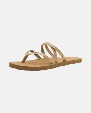 Volcom Easy Breezy Ii Sandals - Tan