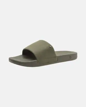 Volcom Volcation Slides - Olive