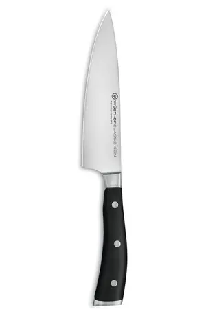 WUSTHOF Classic Ikon 6-inch Chef's Knife - Black