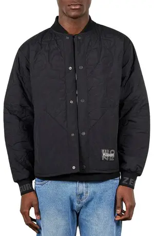 Pleasures Quilted Outerwear For Men