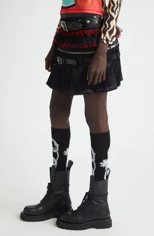 CHOPOVA LOWENA Major Combo Miniskirt