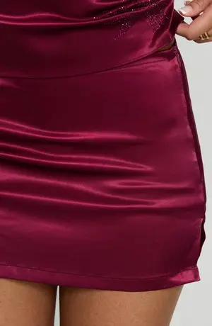 Princess Polly Floral Embellished Mini Skort