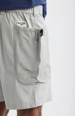 SERVICE WORKS Gardener Cargo Shorts - Silver