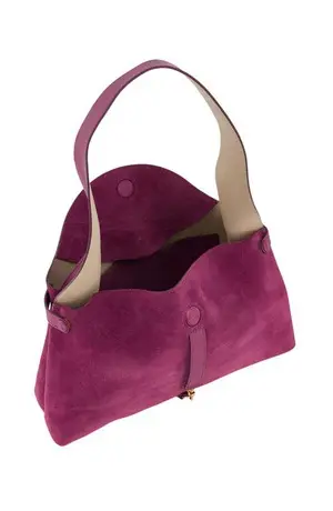 REE PROJECTS Florencia Suede Shoulder Bag