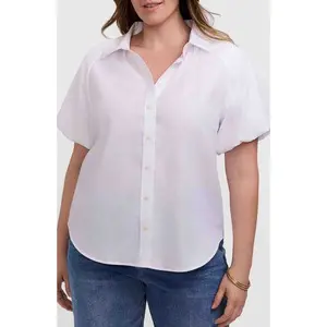 Foxcroft Puff Sleeve Shirts For Women