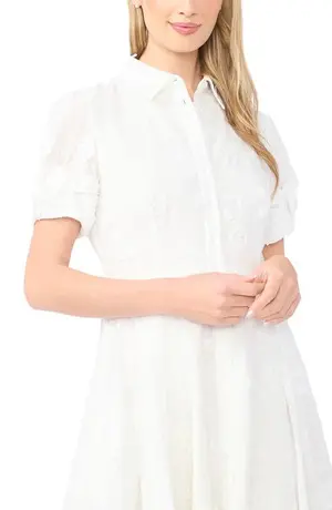 Ted Baker London Floral Embroidered Shirtdress
