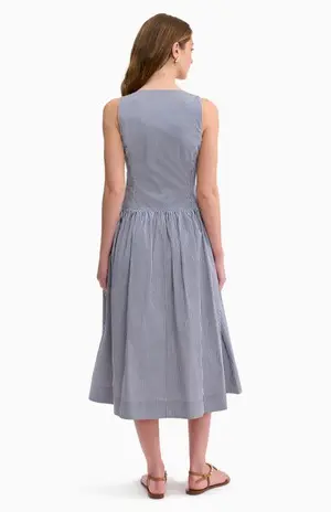 Rebecca Taylor Joselene Poplin Wrap Dress