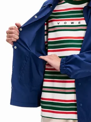 VOWELS Coach Jacket - Blue