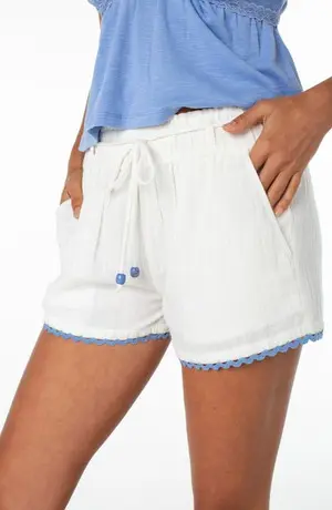 Roxy Scallop Trim Shorts