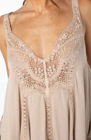 Roxy Sunswept Mini Dress - Doeskin