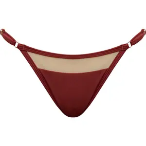 IVY SWIMWEAR Bianca Bikini Bottom - Red