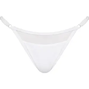 IVY SWIMWEAR Bianca Bikini Bottom - White