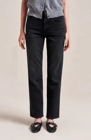 LA LIGNE Molly High-rise Straight-leg Jean