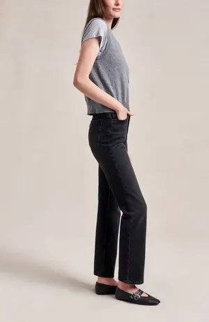 LA LIGNE Molly High-rise Straight-leg Jean