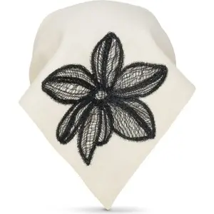 GIGI BURRIS MILLINERY Elsa Kerchief - Flax