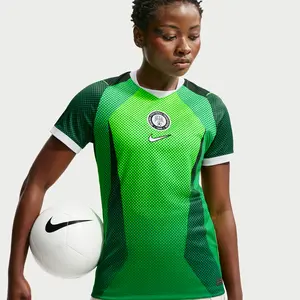 Nike Nigeria 2026 Stadium Home Dri-fit Soccer Jersey - Green