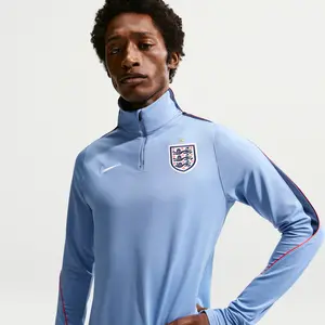 Nike England Strike Dri-fit Soccer Drill Top - Blue