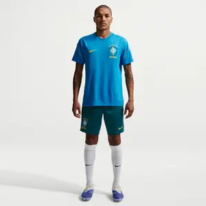 Nike Brazil Strike Dri-fit Soccer Knit Shorts - Green