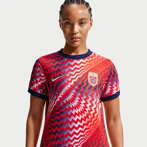 Nike Norway Dri-fit Soccer Pre-match Short-sleeve Top