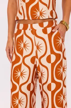 VICI Abstract-patterned Pants
