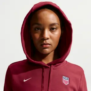 Nike Usmnt Club Fleece Soccer Pullover Hoodie