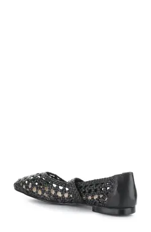 BOS. & CO. Mary Jane Flat - Black