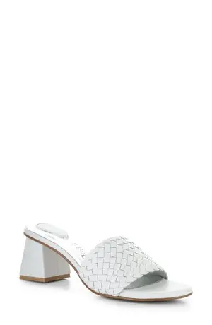 BOS. & CO. Wella Slide Sandal - White
