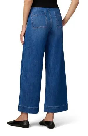 Joe's Jeans The Madeline Ankle Wide Leg Drawstring Jeans