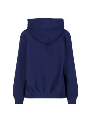 Polo Ralph Lauren Stone Island Cotton Logo Hoodie - Blue