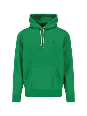 Fear Of God Stone Island Cotton Logo Hoodie - Green