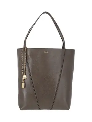 Chloé Medium "spin" Tote - Gray