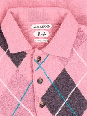 JW Anderson X Pringle Of Scotland Wool Sweater - Pink