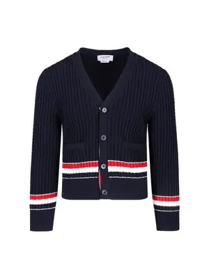 Thom Browne Cotton Knit Cardigan