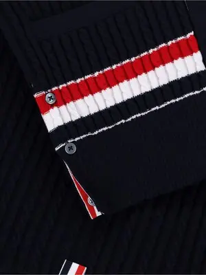 Thom Browne Cotton Knit Cardigan