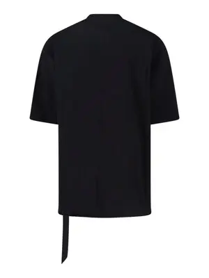 Rick Owens T-shirt "pentagram Tommy - Black