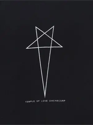 Rick Owens T-shirt "pentagram Tommy - Black