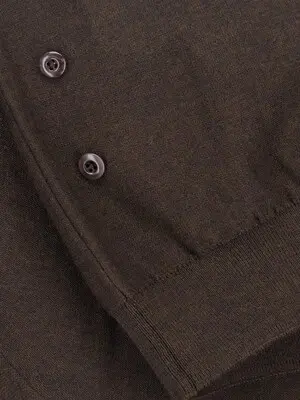 LEMAIRE Twisted Cardigan - Brown