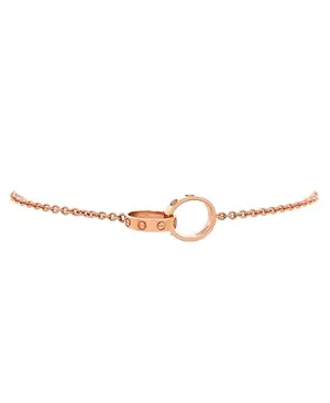 CARTIER Love Interlocking Bracelet - Pink