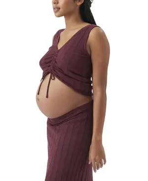 RIPE MATERNITY Charli Rib Knit Top