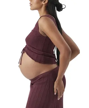 RIPE MATERNITY Charli Rib Knit Top