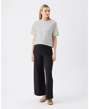 RIPE MATERNITY Jada Stripe Nursing Tee